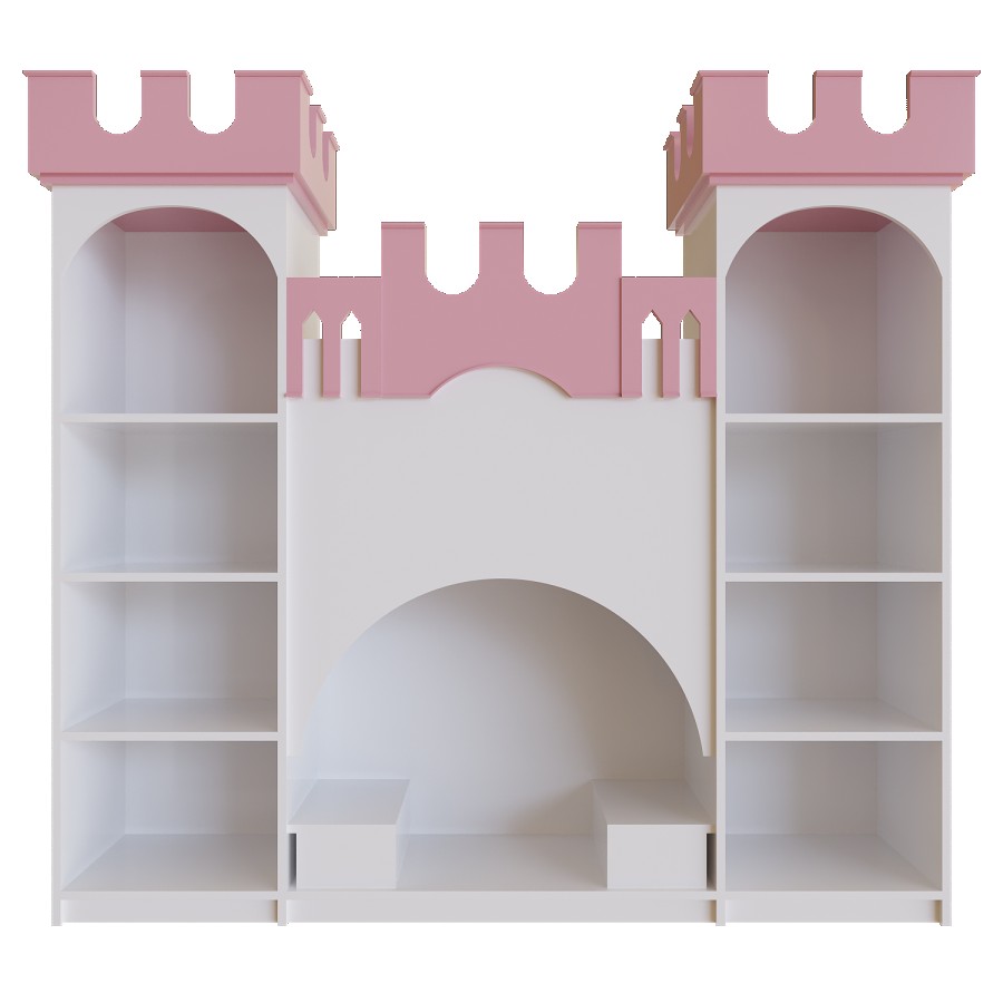 Children's Room Castle - 3D Model for VRay, Corona