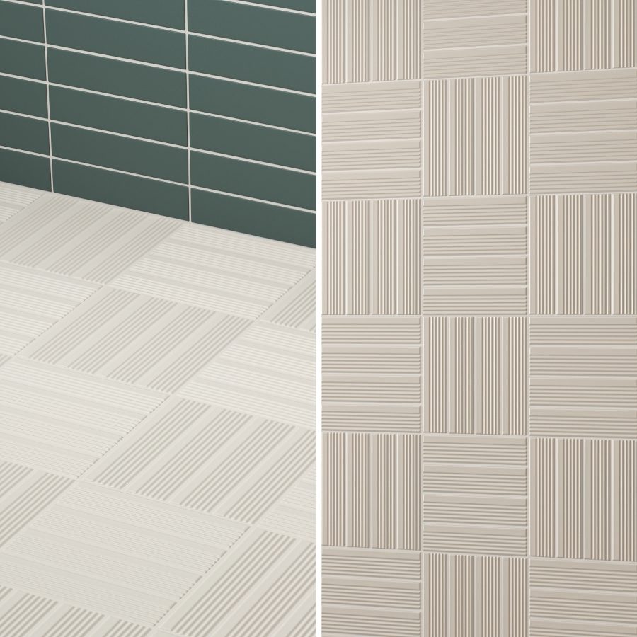 Quintessenza Ceramiche Modulo Tile - 3D Model for VRay, Corona