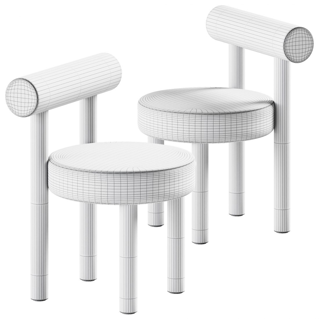 Chair Gropius Cs1 By Noom - 3D Model for Corona