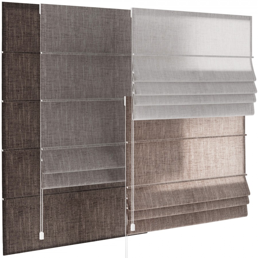 Roman Shades 43 - 3D Model for VRay