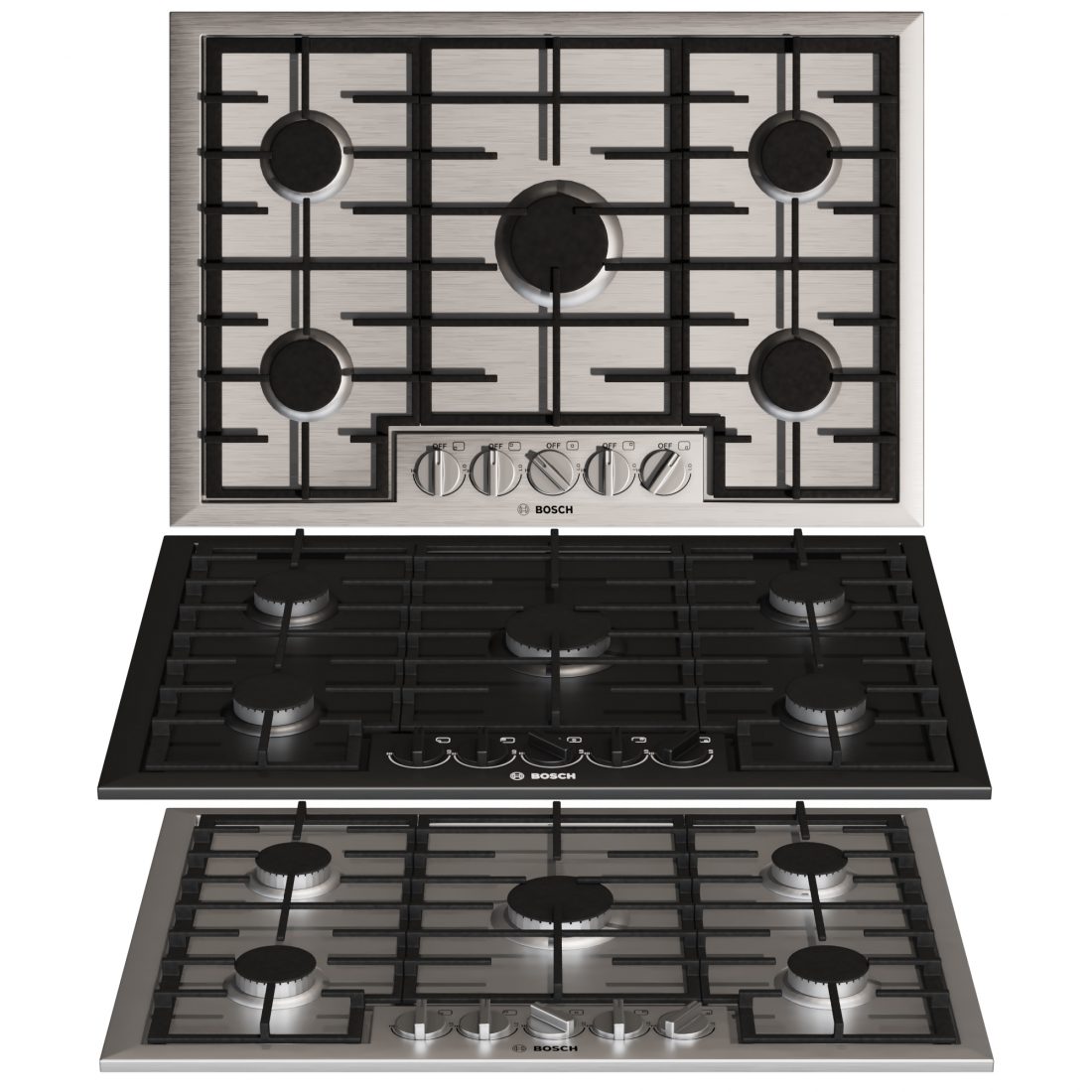 Bosch Hobs Series8 - 3D Model for VRay, Corona