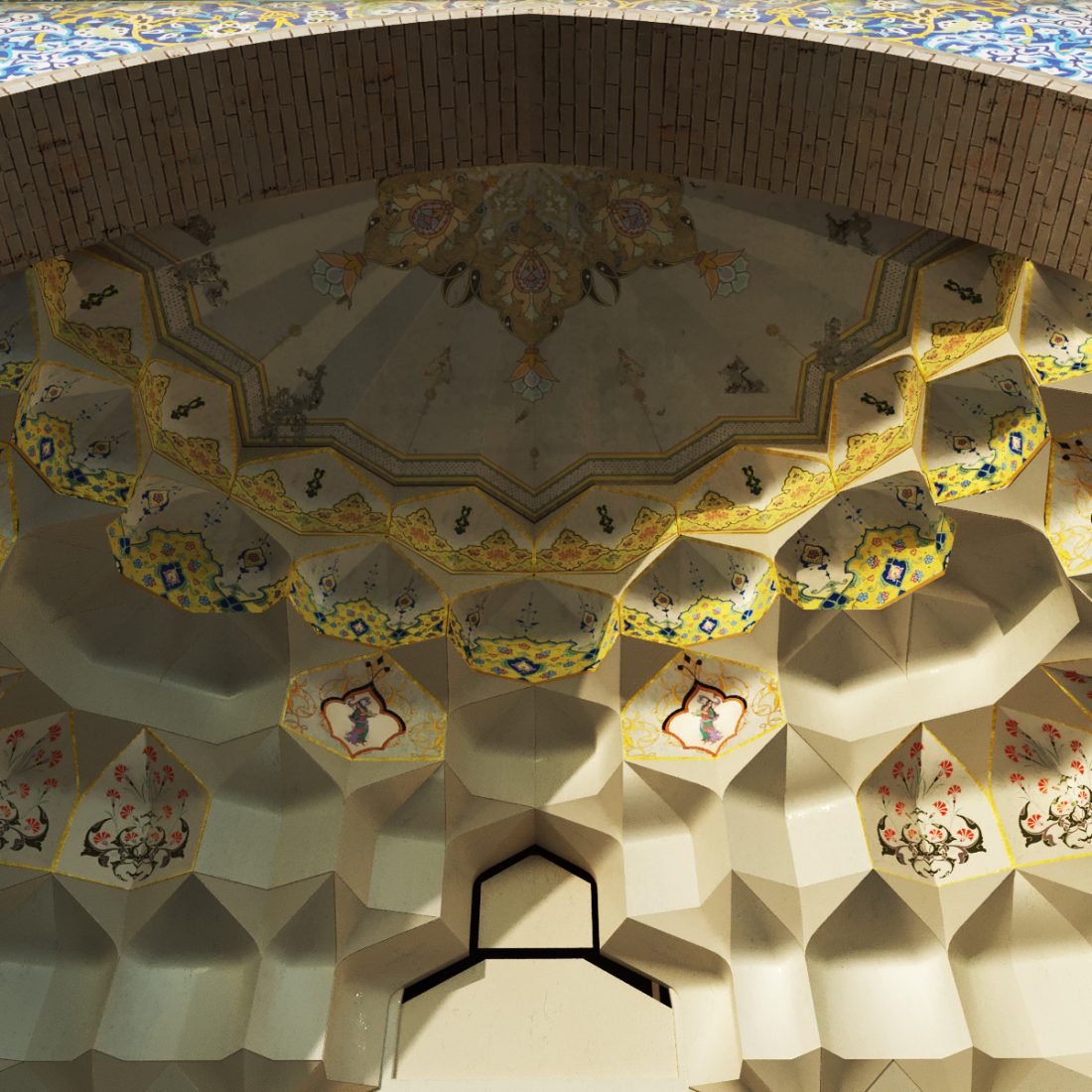 Old Turkish Arch Muqarnas Set 142 3D Model for VRay, Corona | CGMood