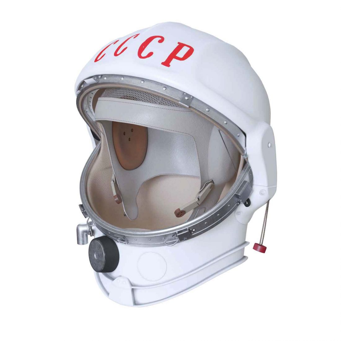 Space Helmet Ussr - 3D Model for VRay