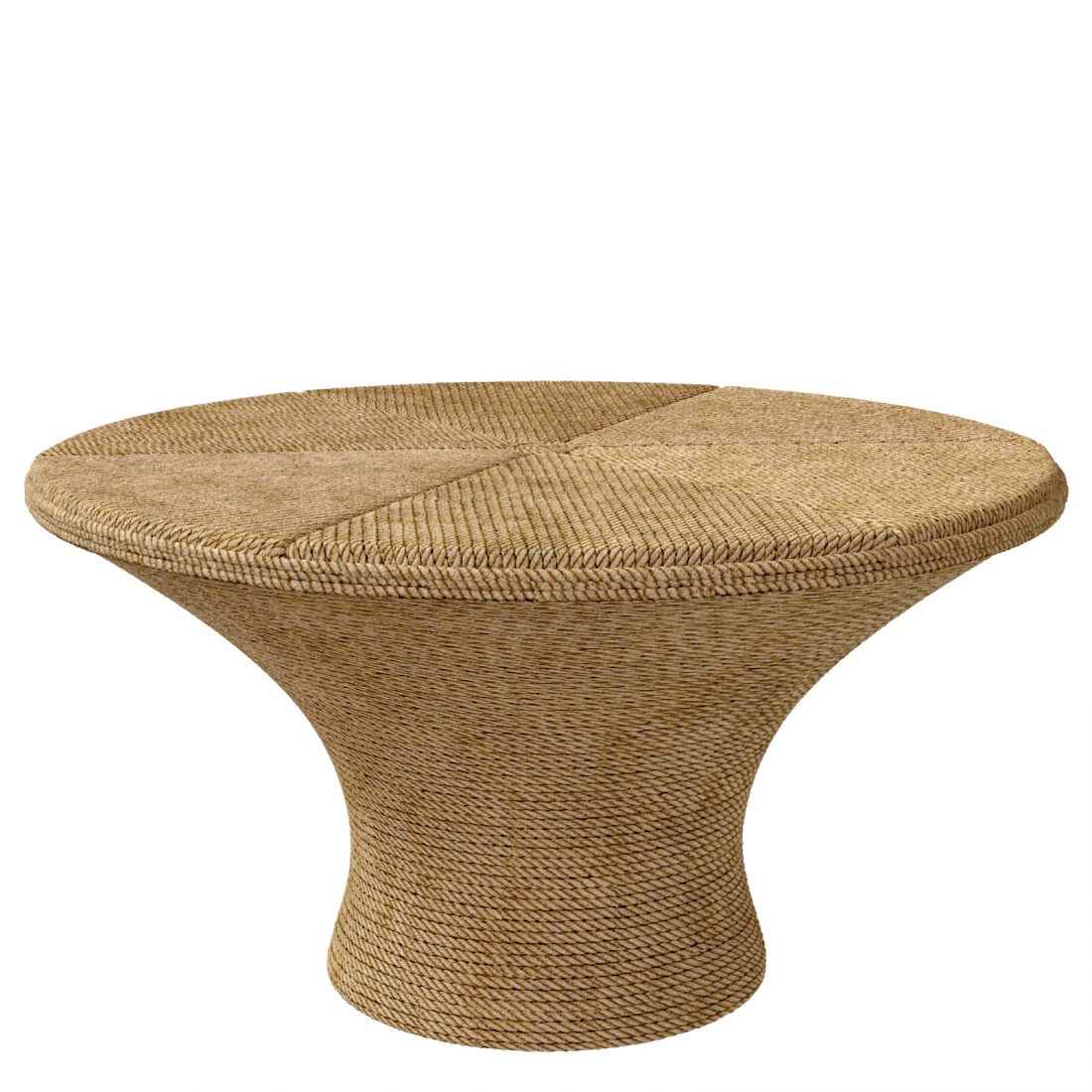 Woven Rope Round Coffee Table 3D Model for VRay | CGMood