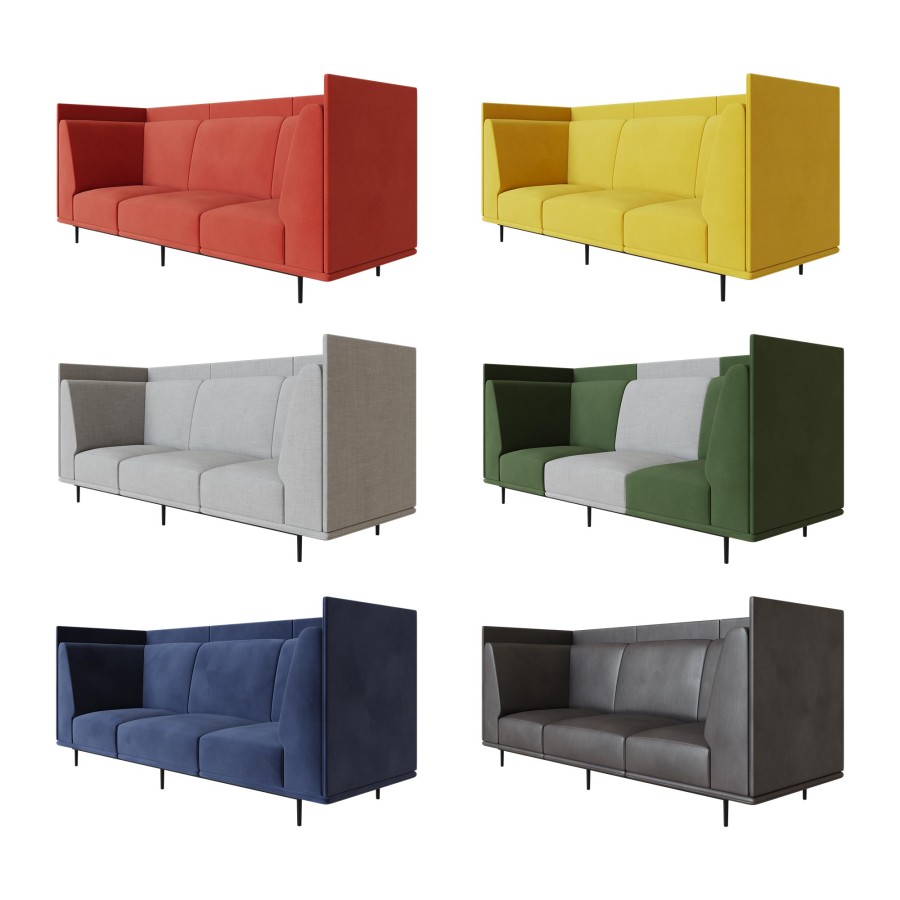 Boconcept Toulouse Low Back Sofa - 3D Model for Corona