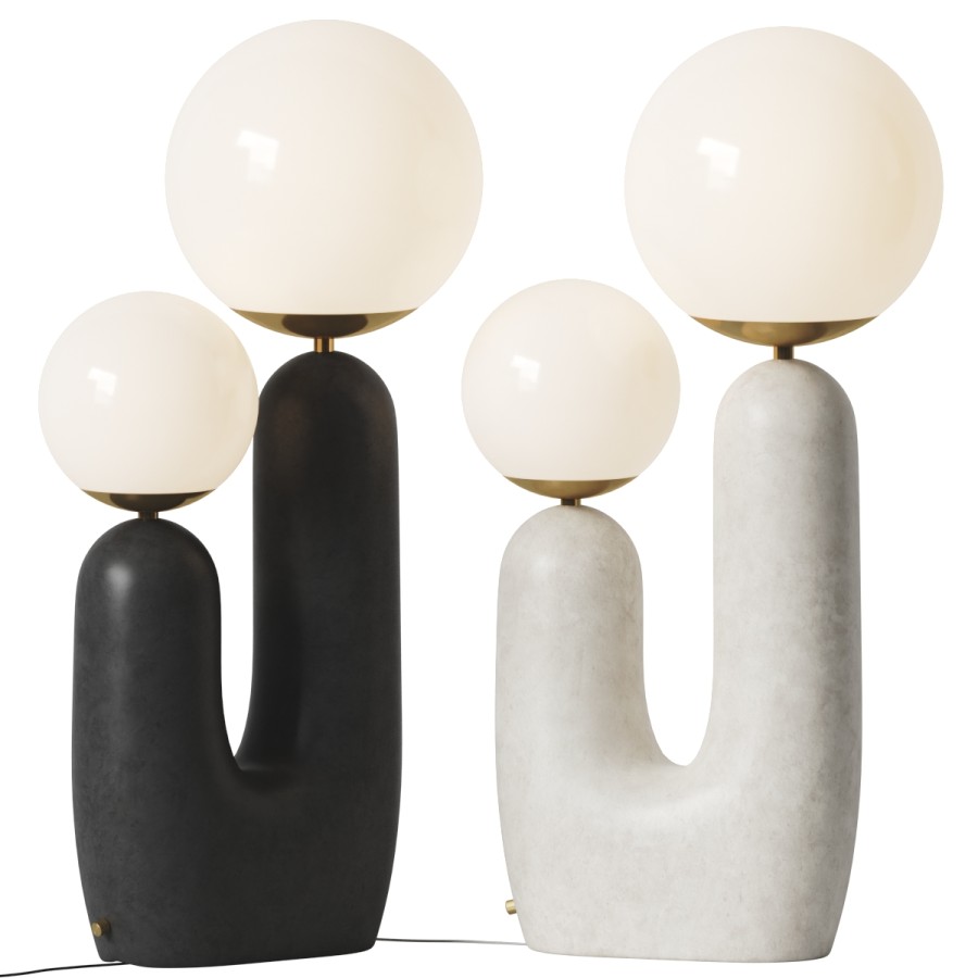 1st Dibs - Ceramic Base Oo Lamp - 3D Model for VRay, Corona