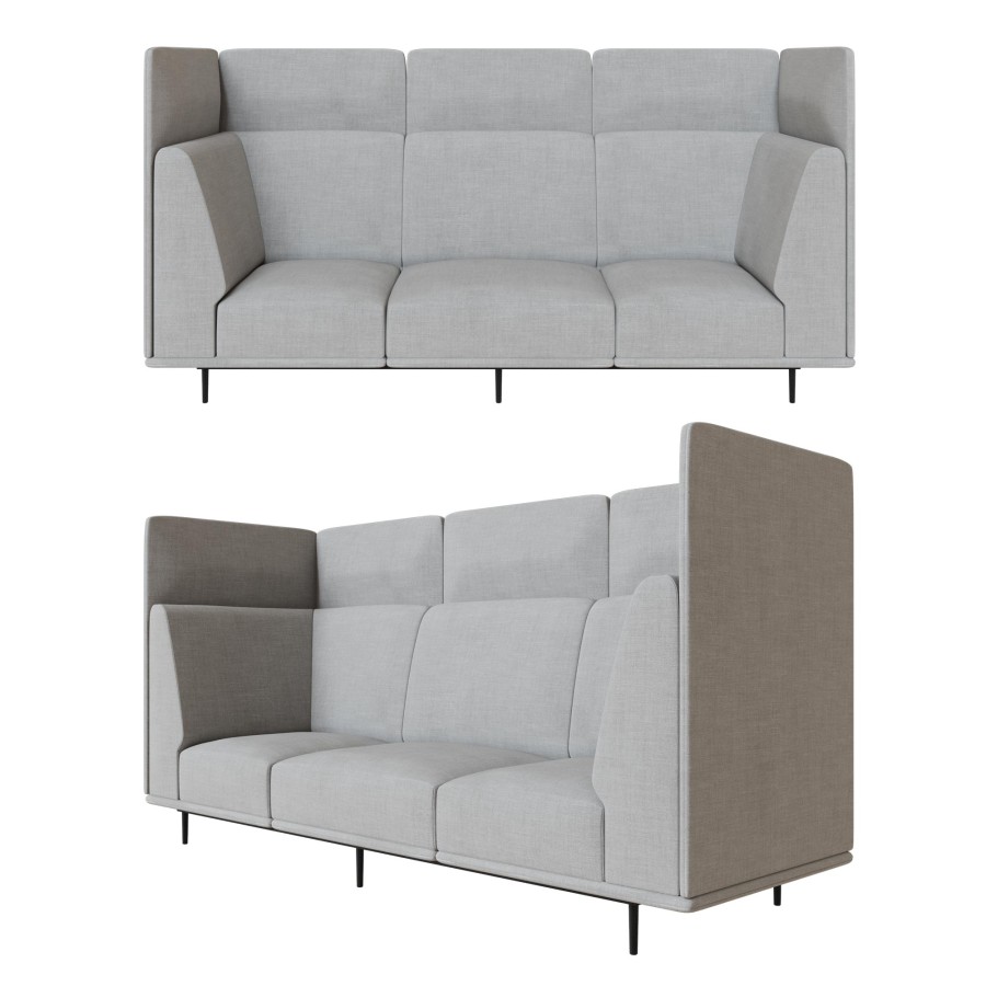 Boconcept Toulouse High Back Sofa - 3D Model for Corona