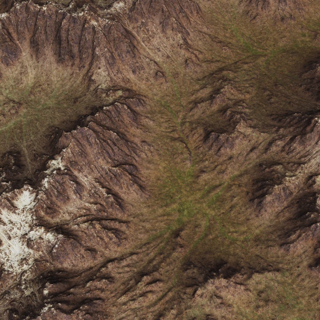 Mountains North Erosion N2 3D Model for VRay, Corona | CGMood