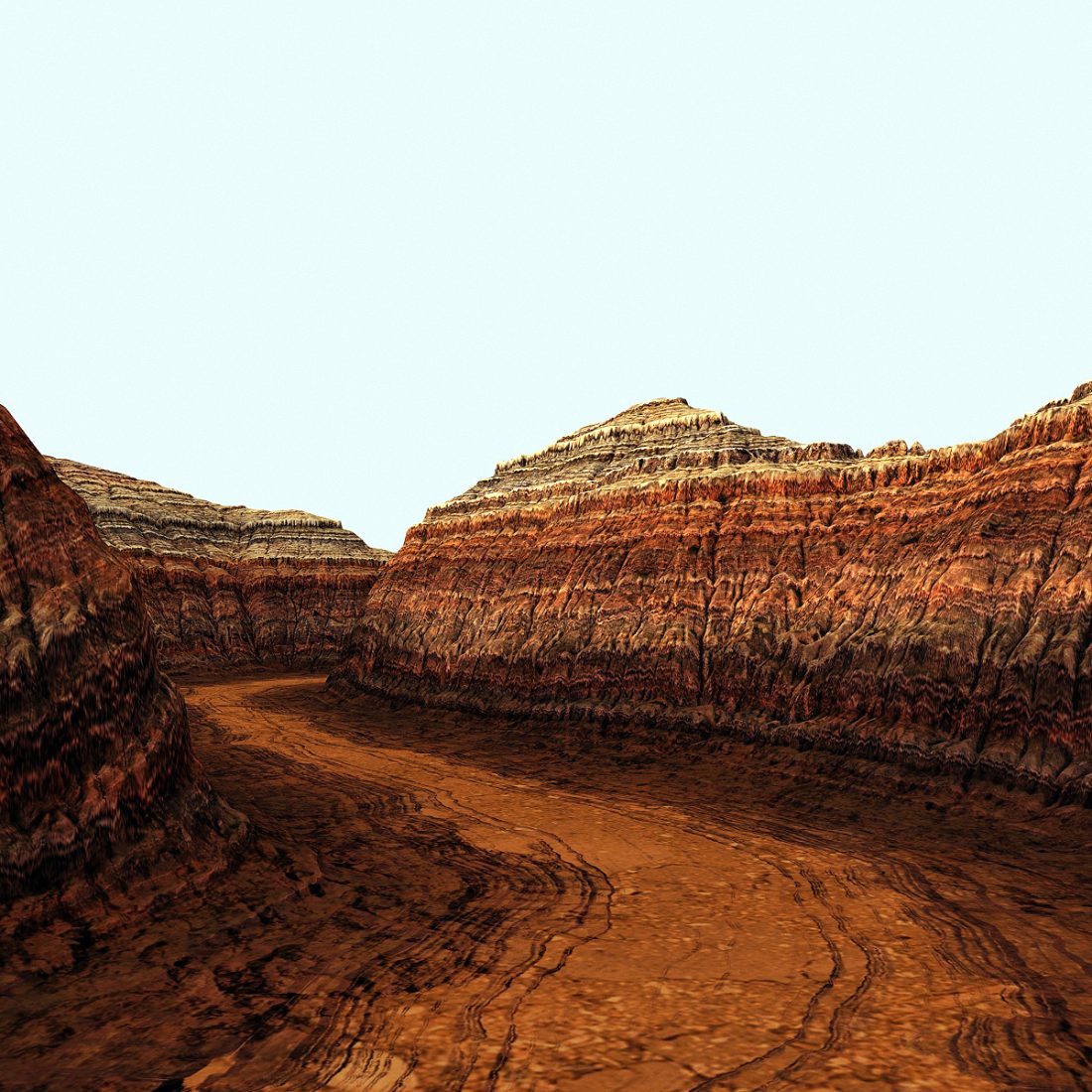 Canyon River N3 3D Model for VRay, Corona | CGMood