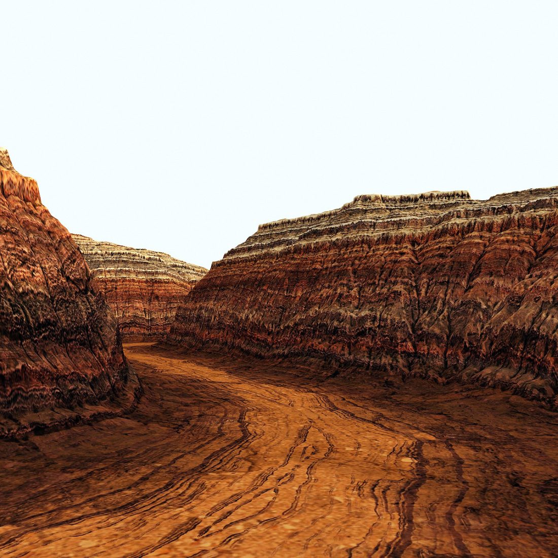 Canyon River N3 3D Model for VRay, Corona | CGMood