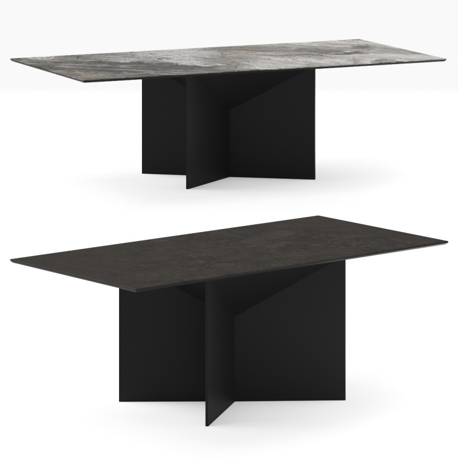 Ditre Italia Absolute Dining Table - 3D Model for VRay, Corona
