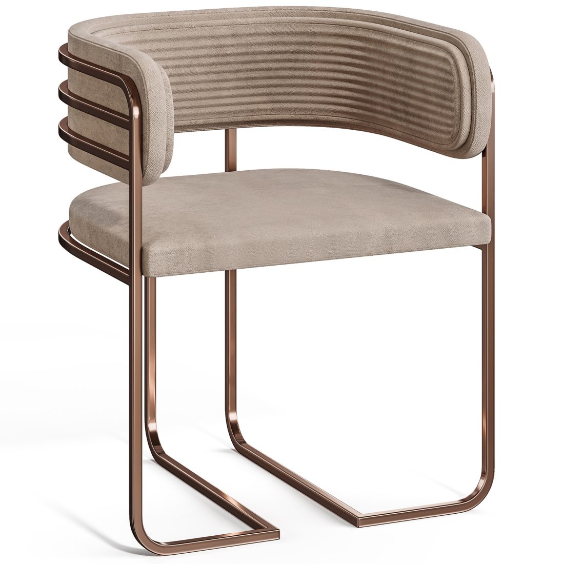 Dining Table And Chair Zebrano Diego 3D Model for Corona | CGMood