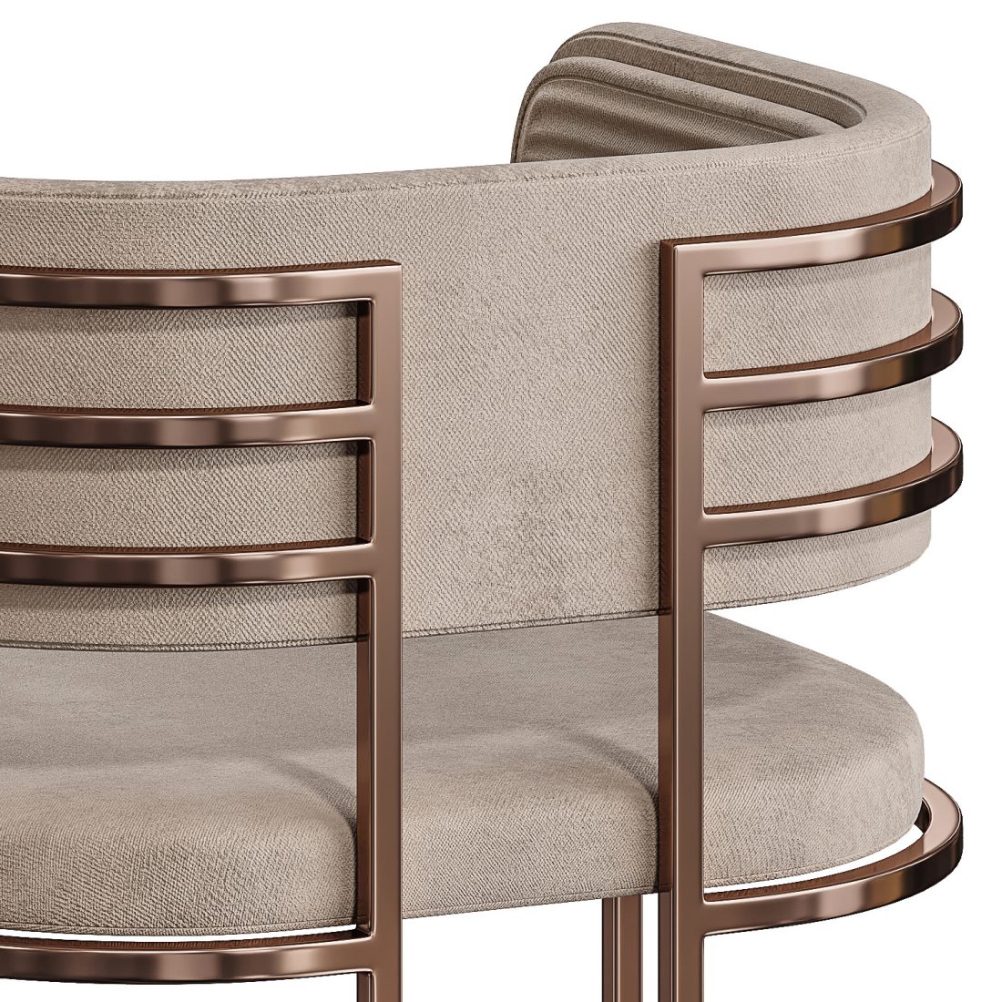 Dining Table And Chair Zebrano Diego - 3D Model for Corona
