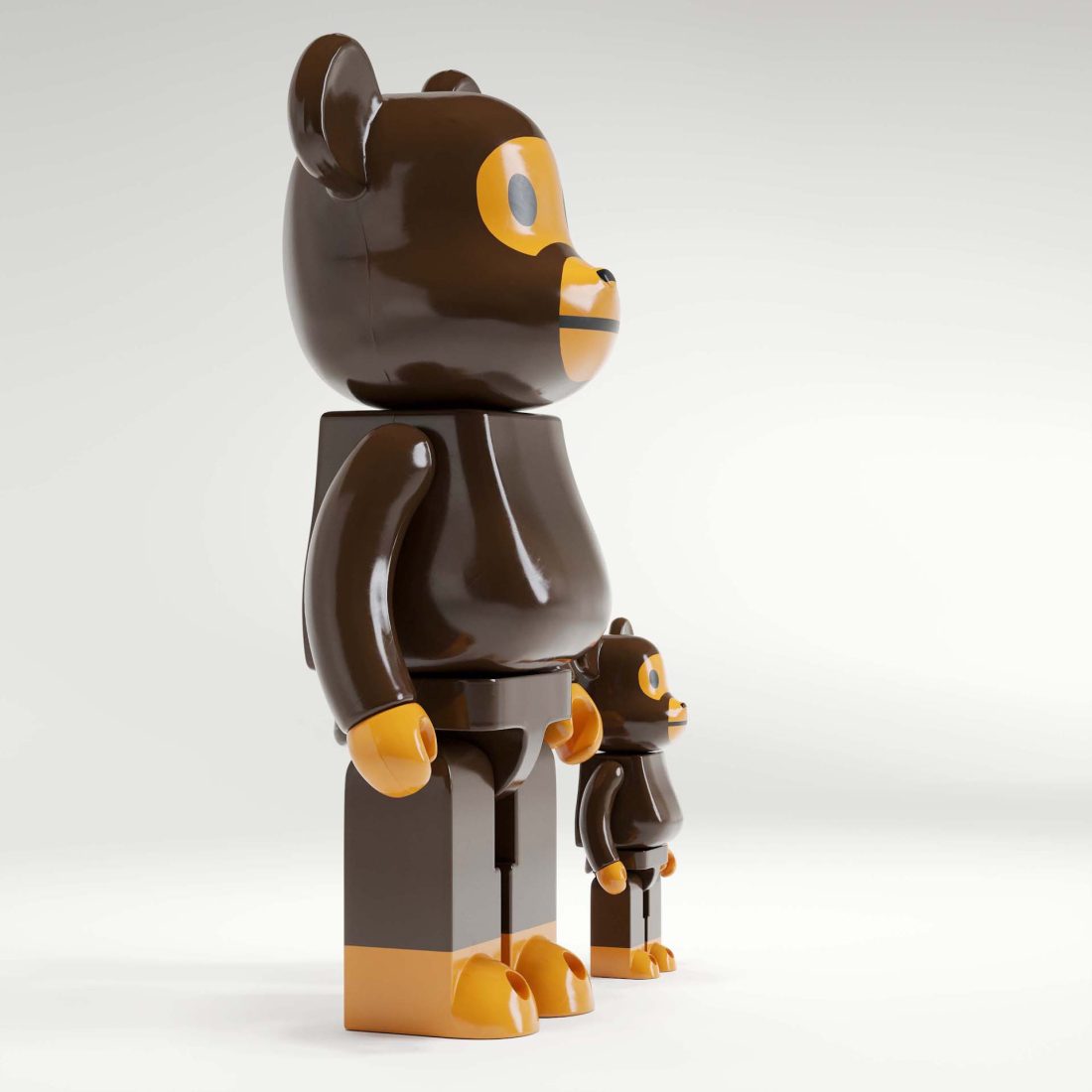 Bearbrick / Bape Milo 3D Model for VRay, Corona | CGMood