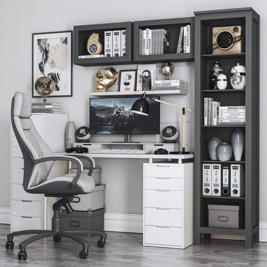 Workplace3 3D Model for VRay | CGMood
