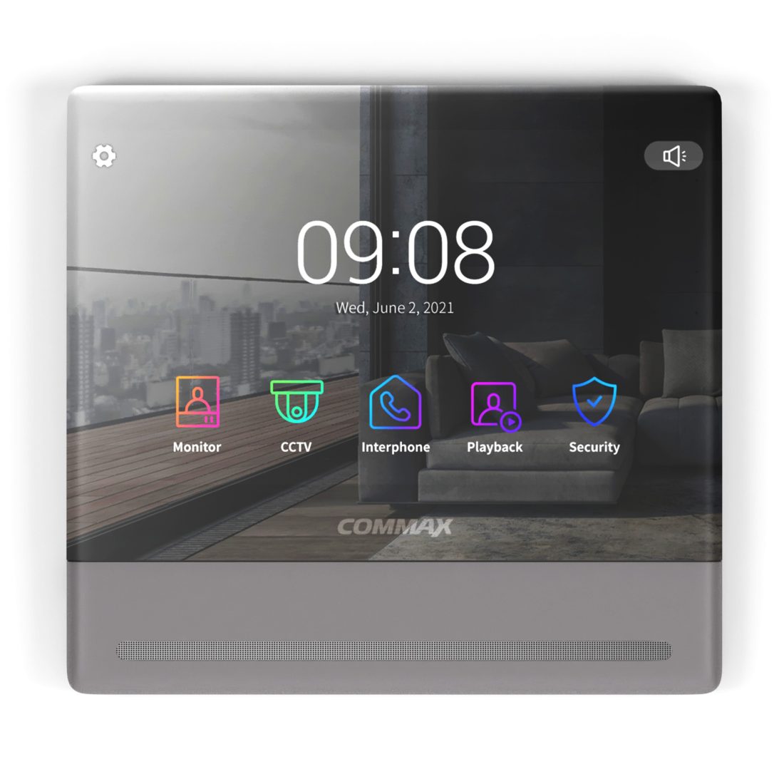 Commax Door Phone - 3D Model for VRay, Corona