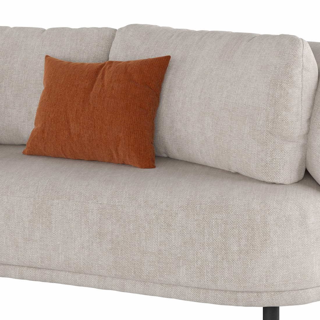Sofa Aro 3D Model for VRay, Corona | CGMood