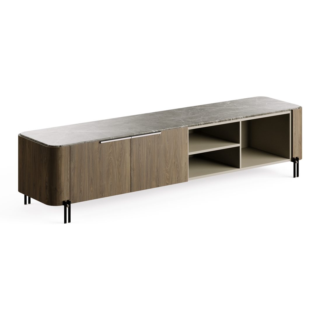 Praddy Bamboo Collection With Metal Tubular Feet 3D Model for VRay ...