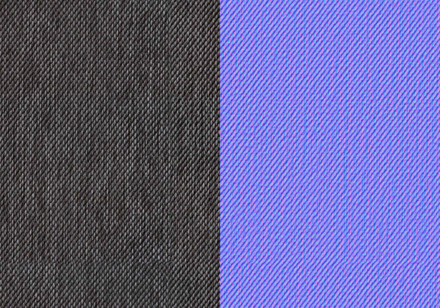 Seamless Rough Fabric - 3D Model for VRay, Corona