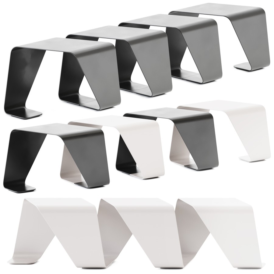 Dna Out Outdoor Bench By True Design 3D Model for Corona | CGMood