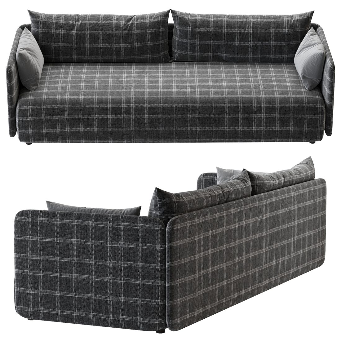 Offset Sofa 3D Model for Corona | CGMood