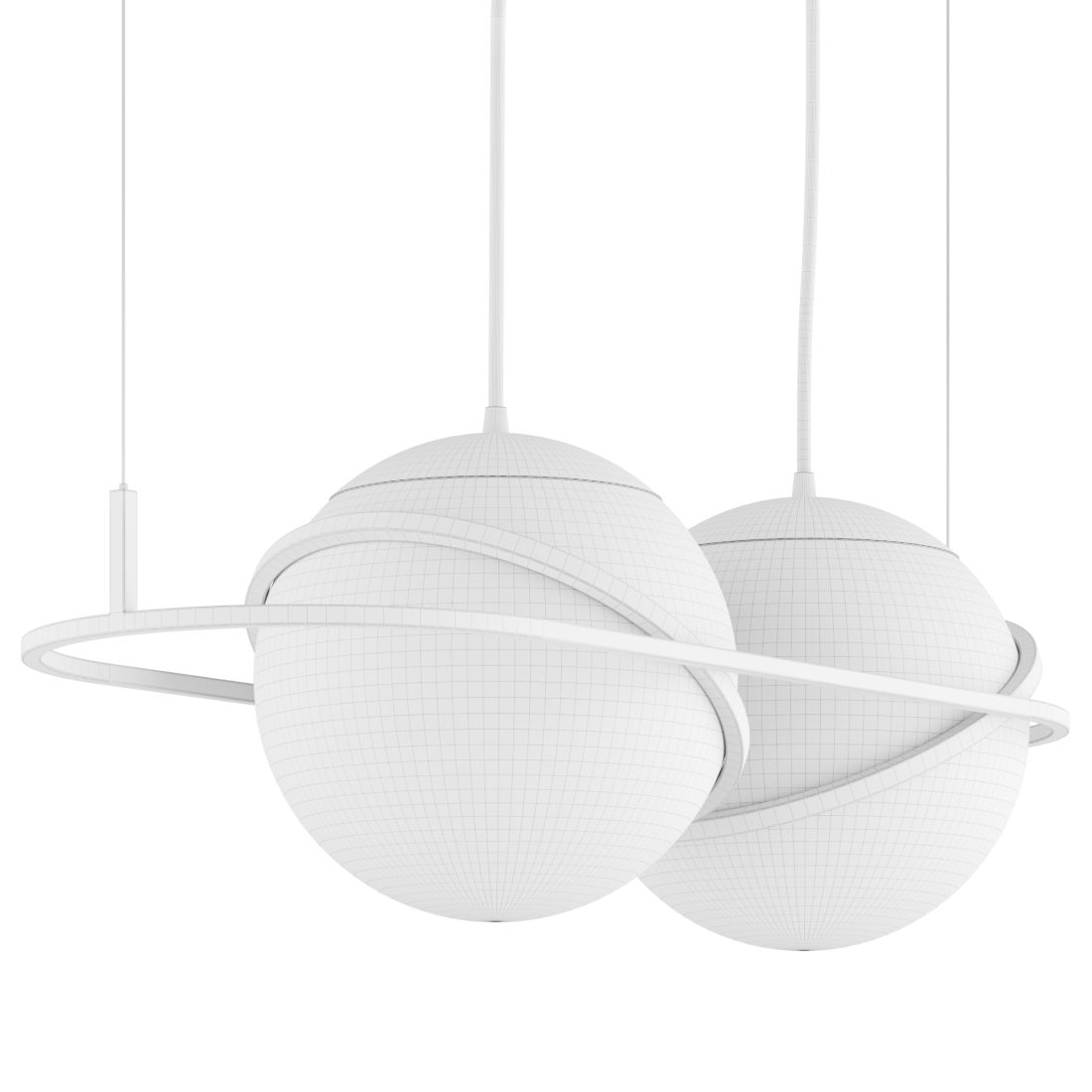Decò Pendant Lamp - 3D Model for Corona