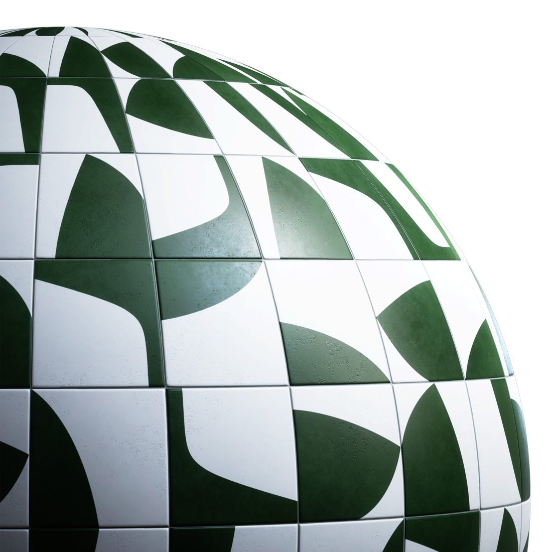 Tile 4k Materials A2 - 2 Materials And 4 Colors - 3D Model for VRay, Corona