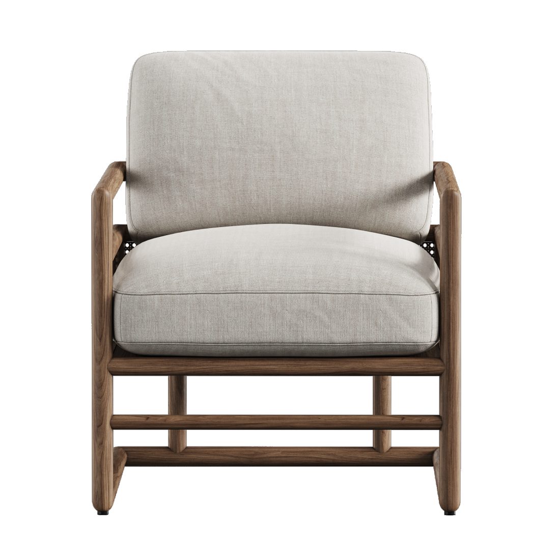 Carlin Chair By Arcadia Modern Home - 3D Model for Corona