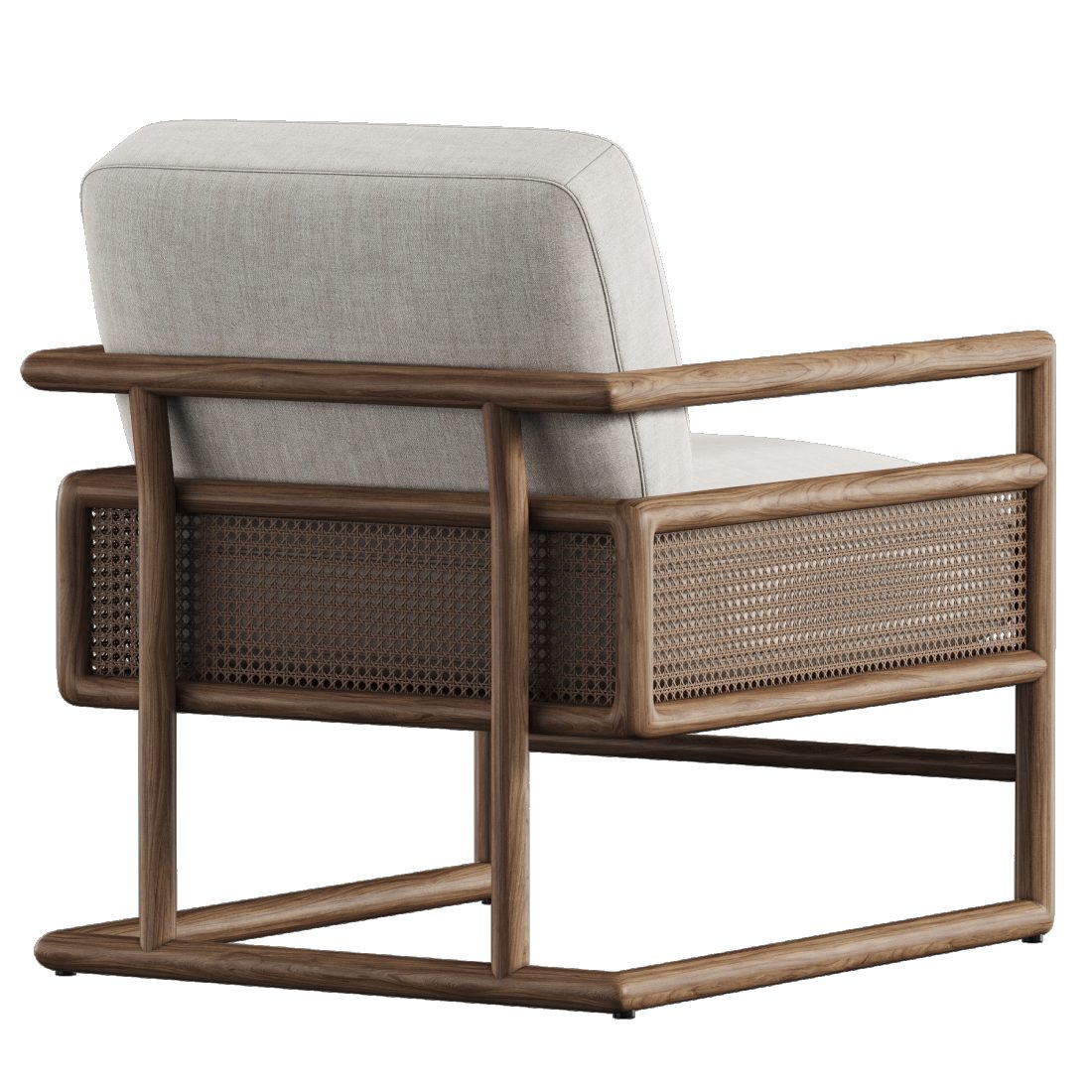 Carlin Chair By Arcadia Modern Home - 3D Model for Corona