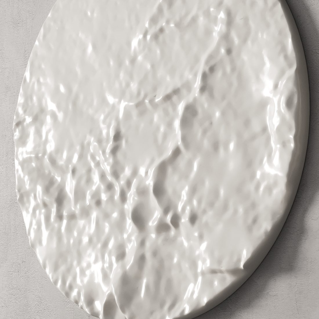 279 Decorative Wall Art 11 Round Artworks P02 - 3D Model for VRay, Corona