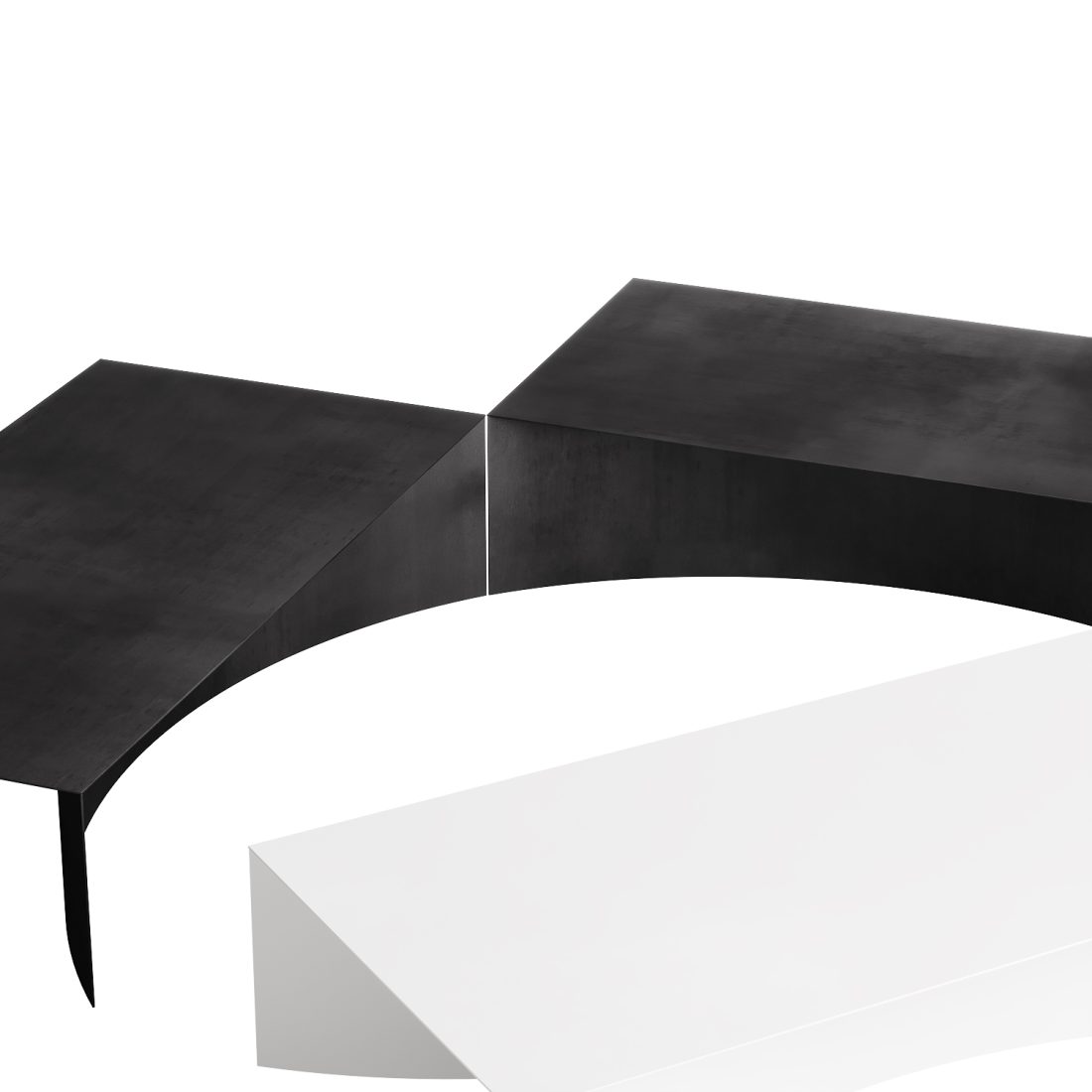 122 Void Small Table By Desalto - 3D Model for VRay, Corona