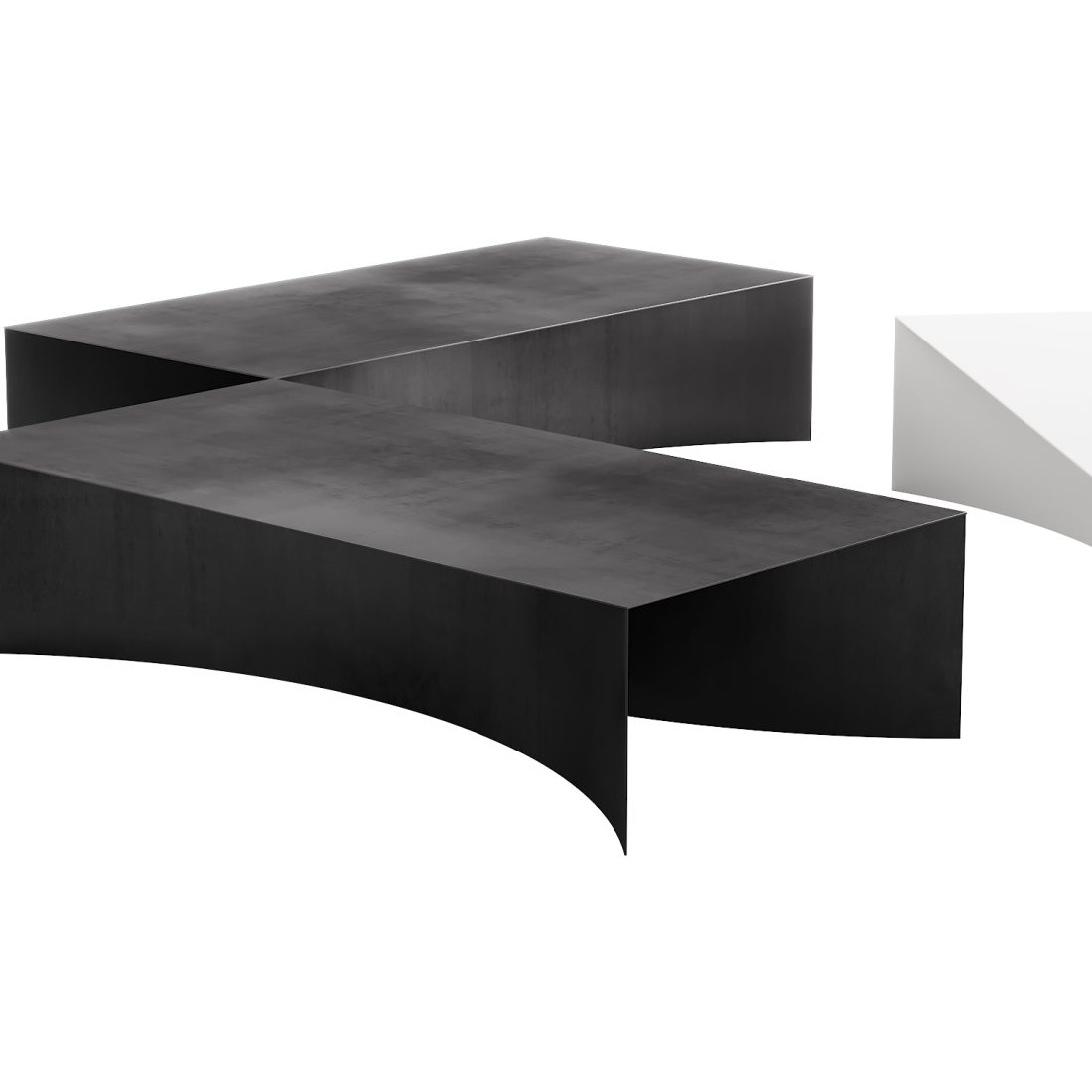122 Void Small Table By Desalto - 3D Model for VRay, Corona