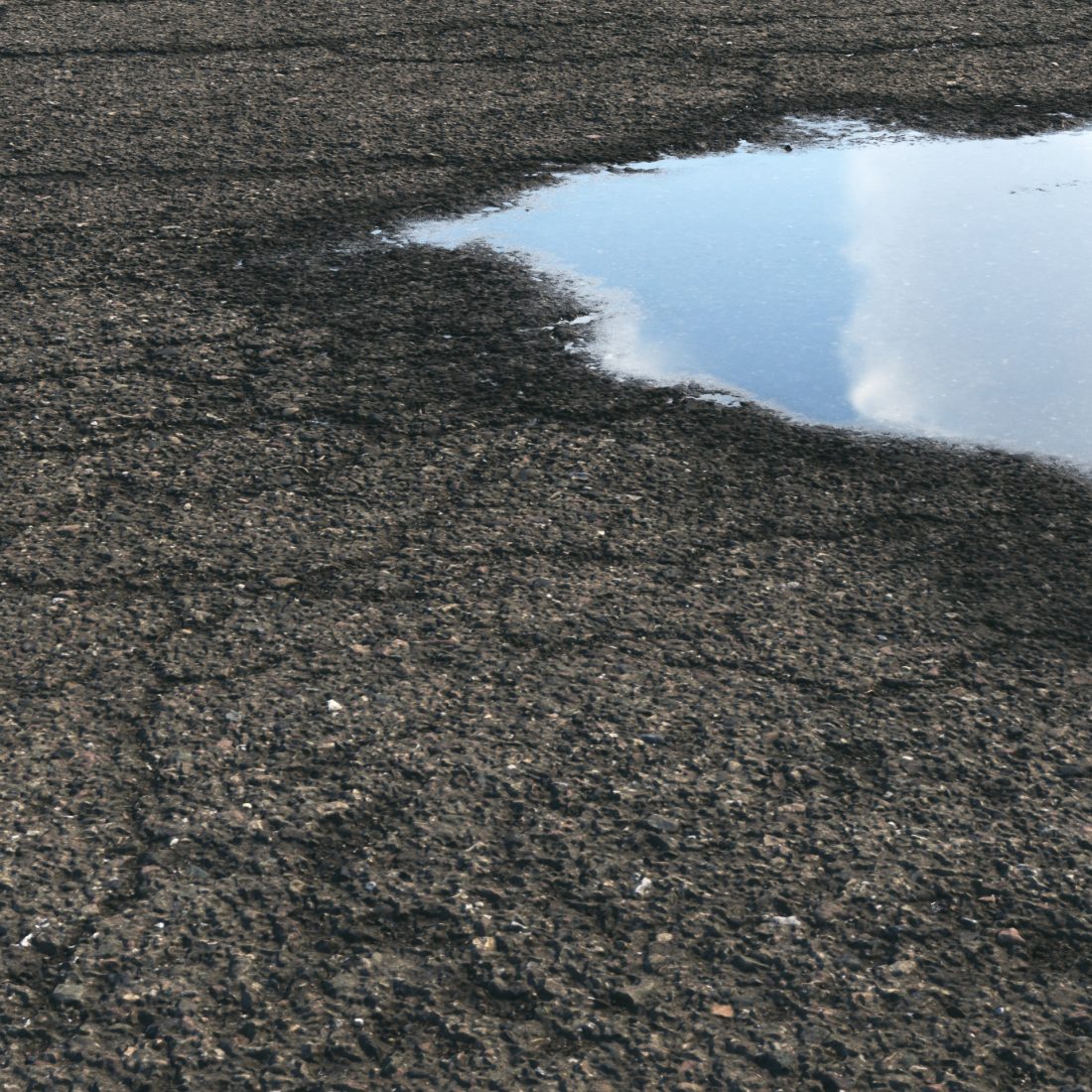 Old Asphalt Material 09 8k Seamless Pbr - 3D Model for VRay, Corona