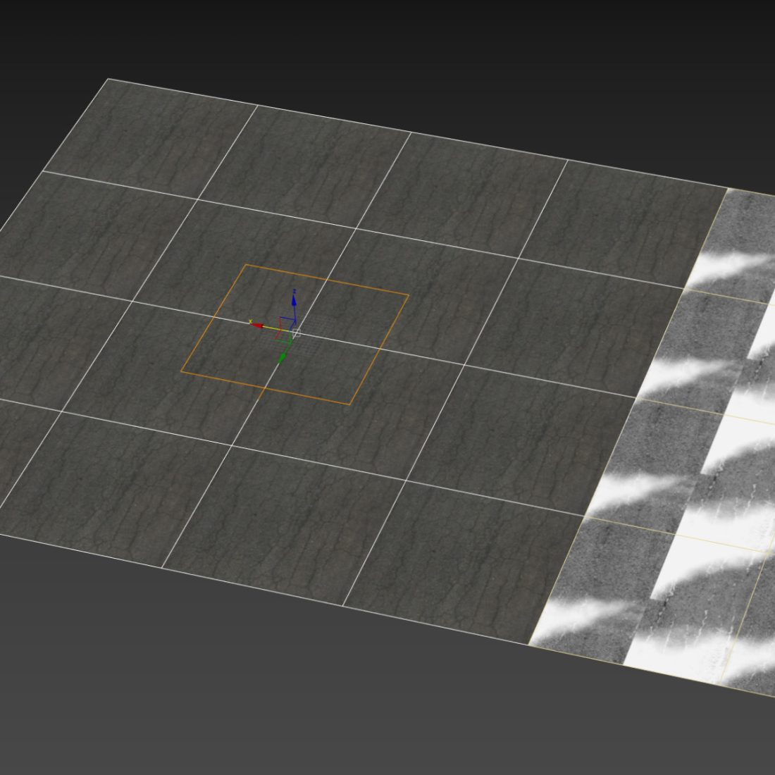 Old Asphalt Material 09 8k Seamless Pbr - 3D Model for VRay, Corona