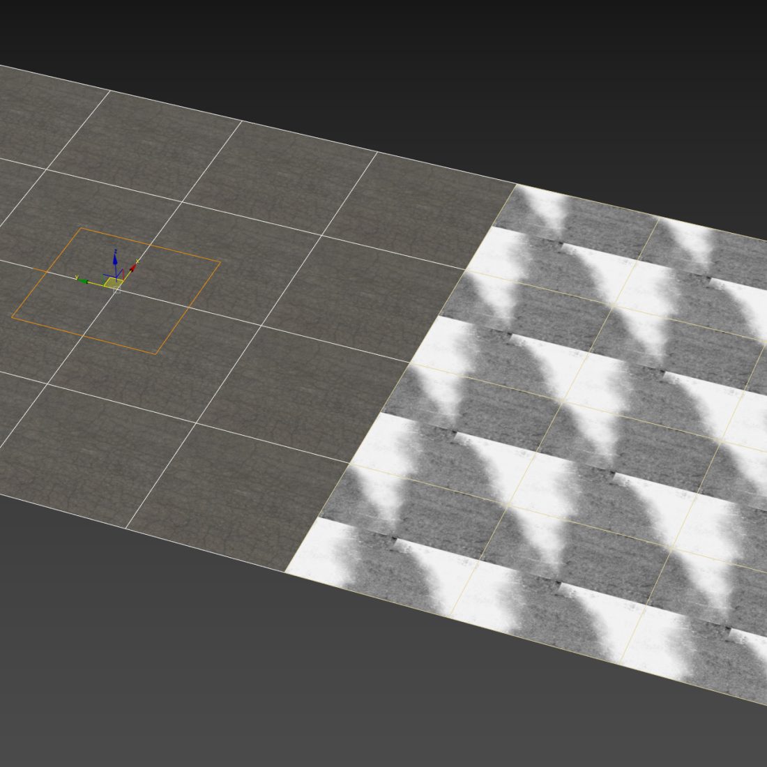 Old Asphalt Material 08 8k Seamless Pbr - 3D Model for VRay, Corona