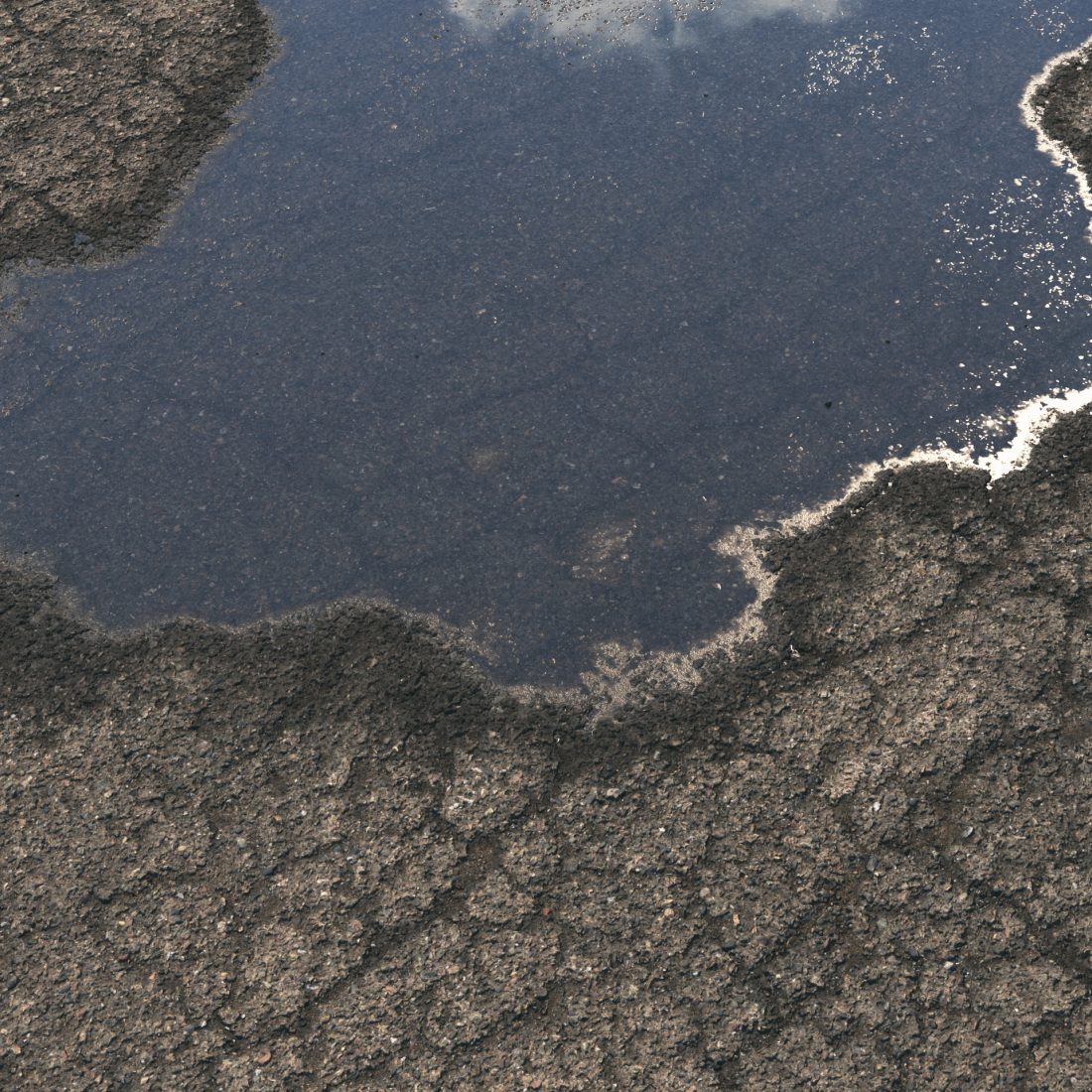Old Asphalt Material 08 8k Seamless Pbr - 3D Model for VRay, Corona