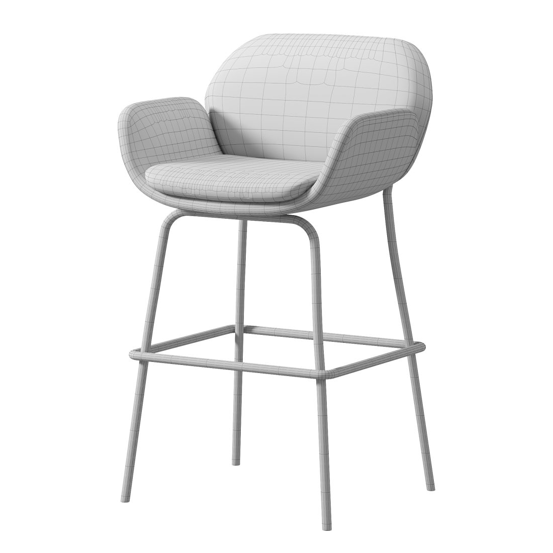 Shield Dining Chair By Natuzzi 3D Model for Corona | CGMood