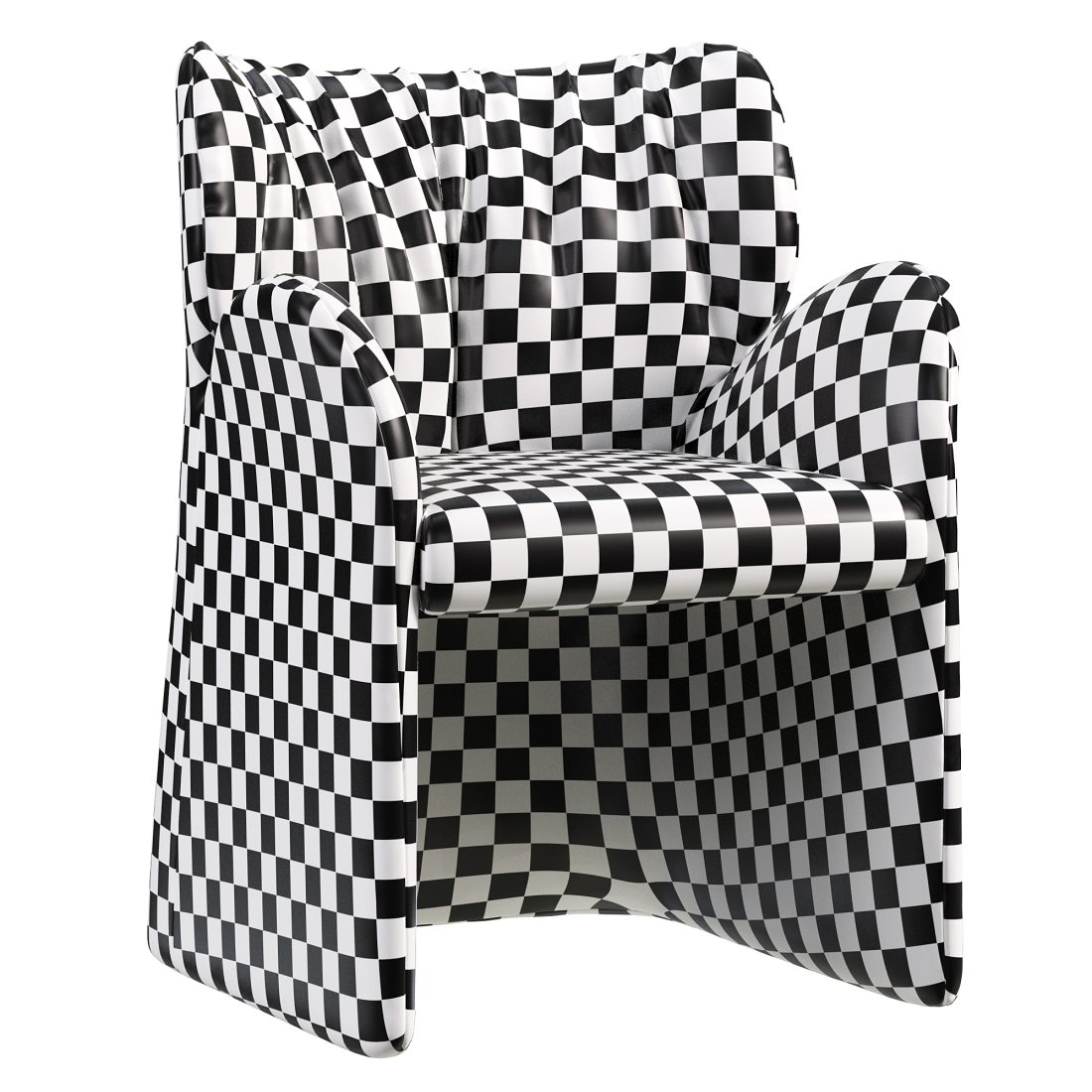 Beat Dining Chair By Natuzzi 3D Model for Corona | CGMood