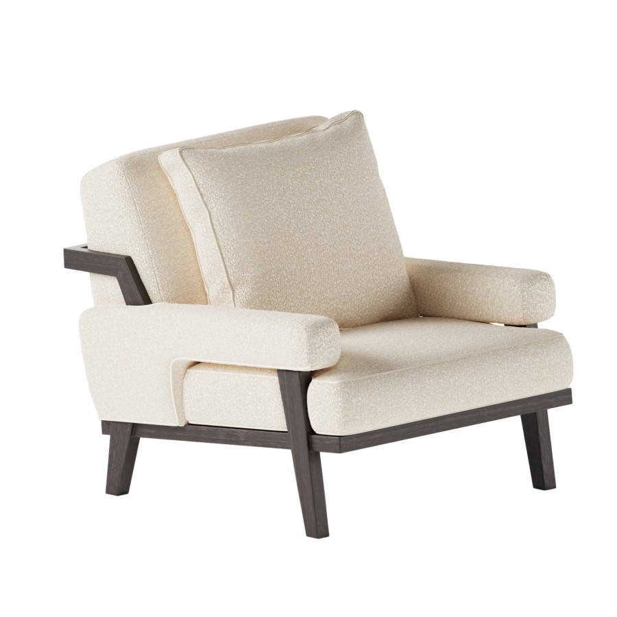 Kimberly Denman Cigar Lounge Chair 3D Model for Corona | CGMood
