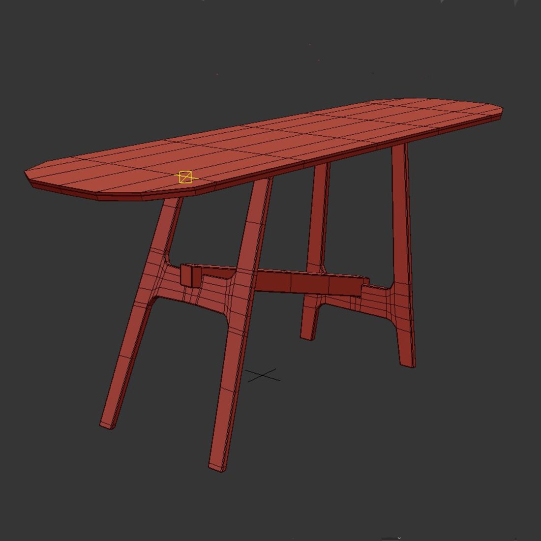 Slot Console By Bonaldo - 3D Model for Corona