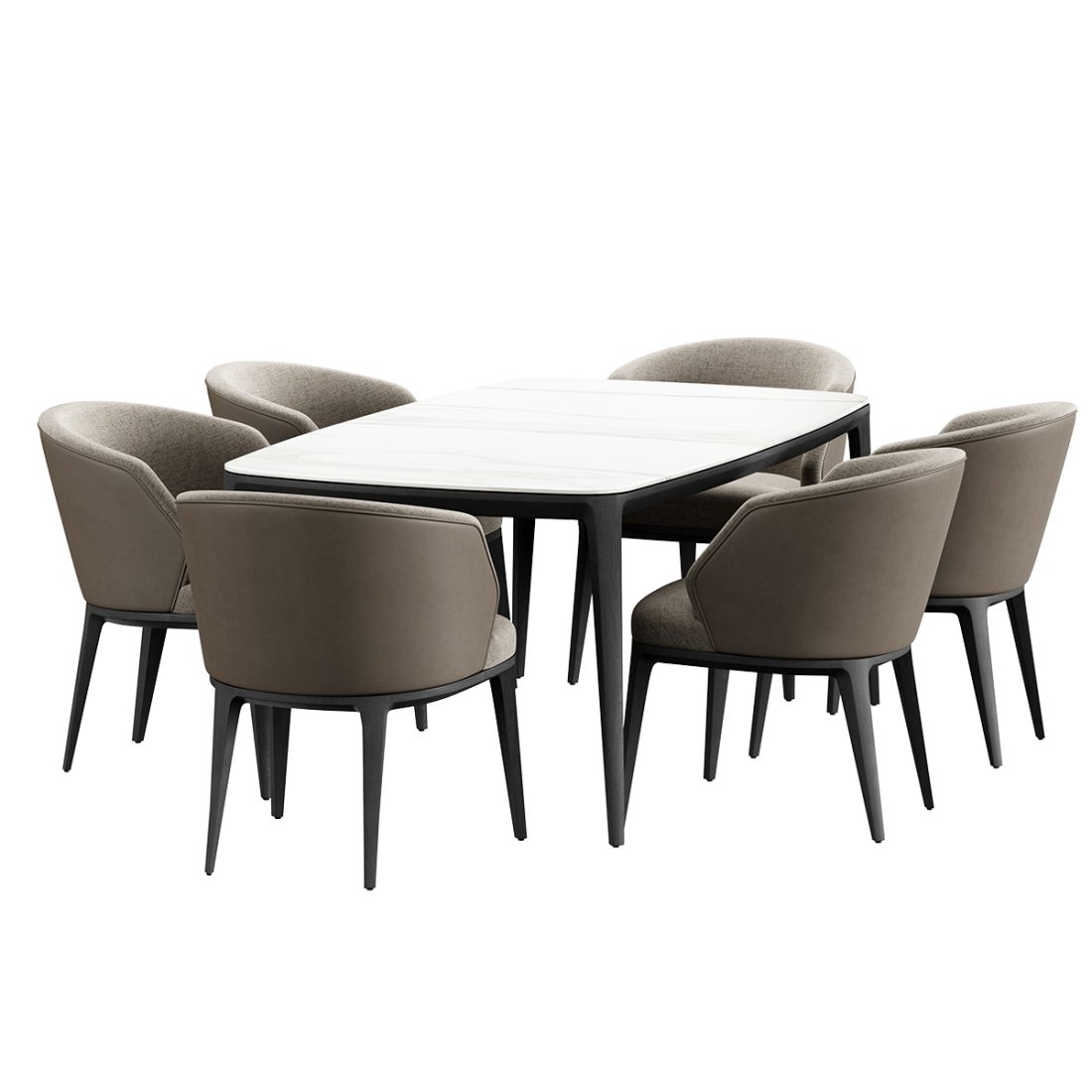 Chair Gest Konyshev Playground Modern Table 3D Model for Corona | CGMood
