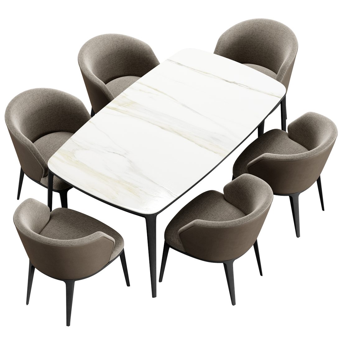 Chair Gest Konyshev Playground Modern Table 3D Model for Corona | CGMood