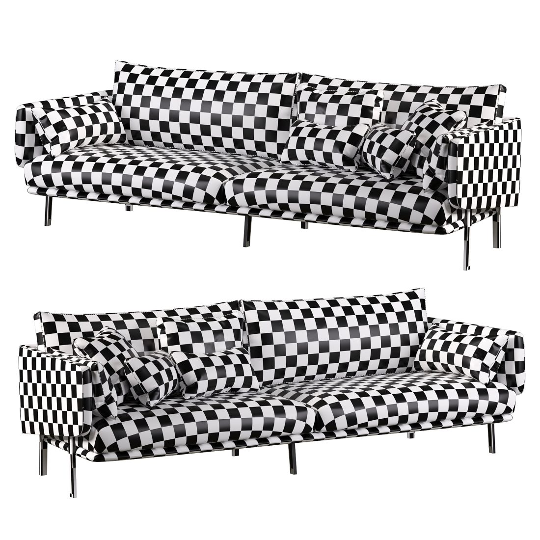 Fashion Cloth Sofa 3D Model for Corona | CGMood