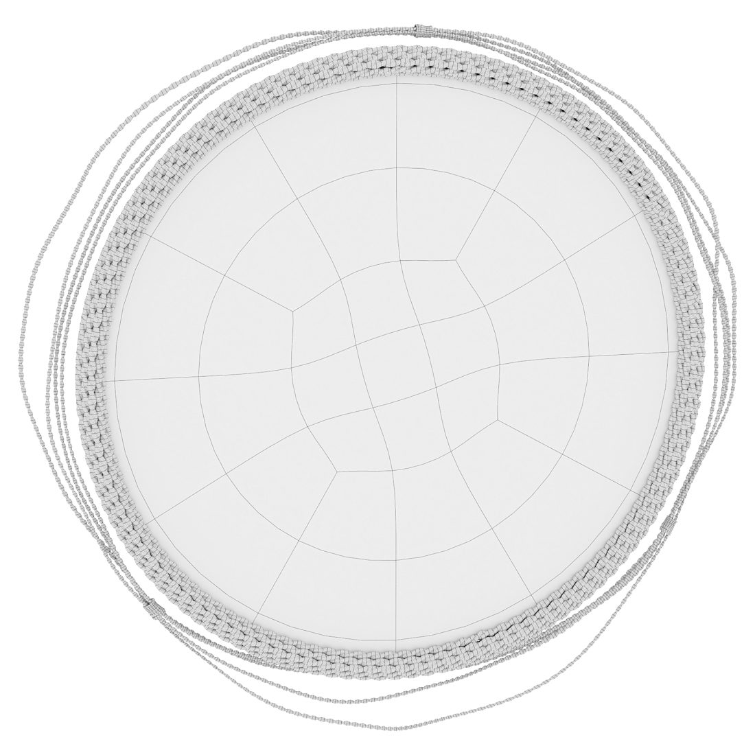 Kayan Mirror By Maisonvalentina - 3D Model for Corona