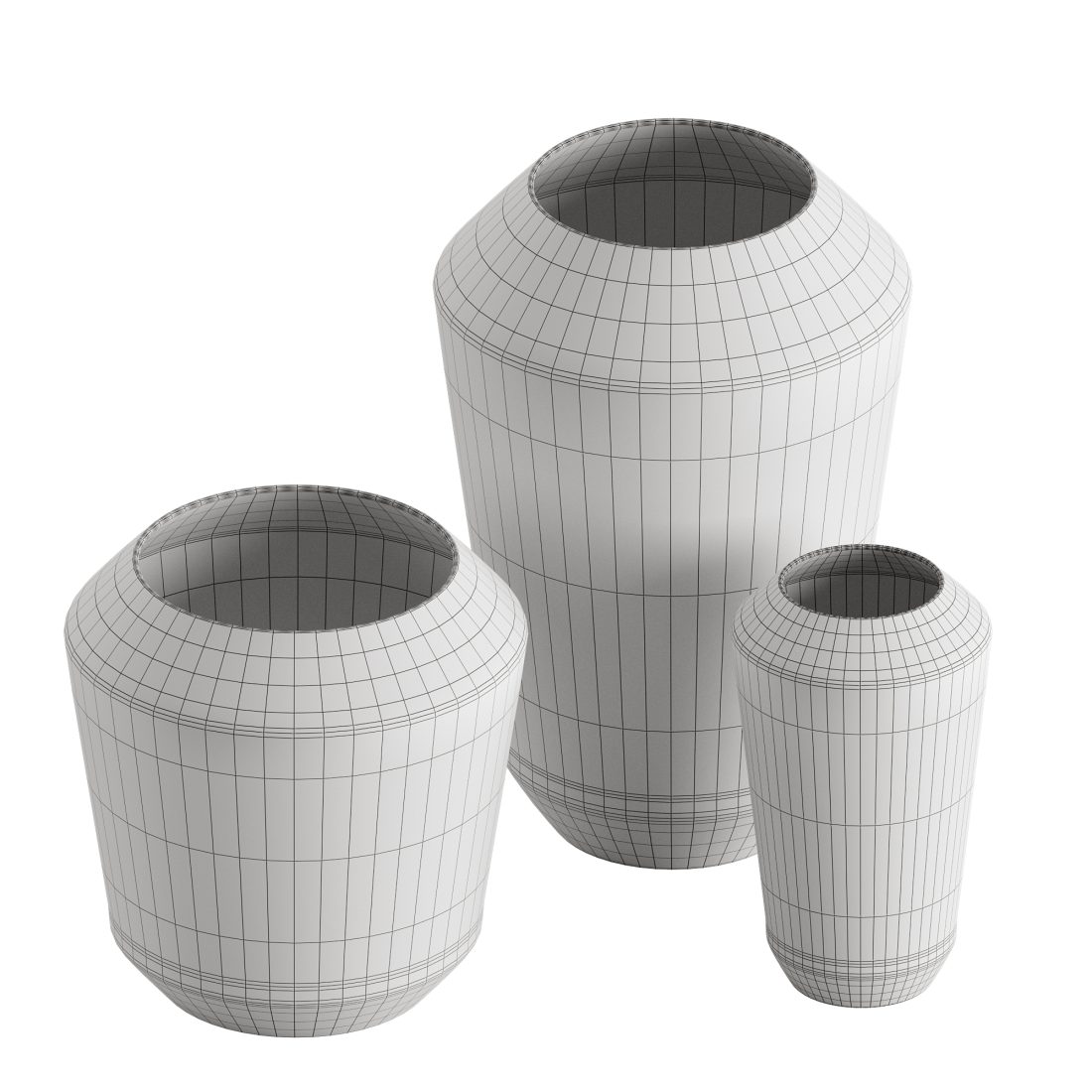 Luna Ca Doro Vase - 3D Model for Corona