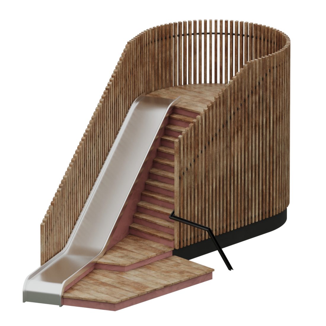 Children's Slide - 3D Model for Corona