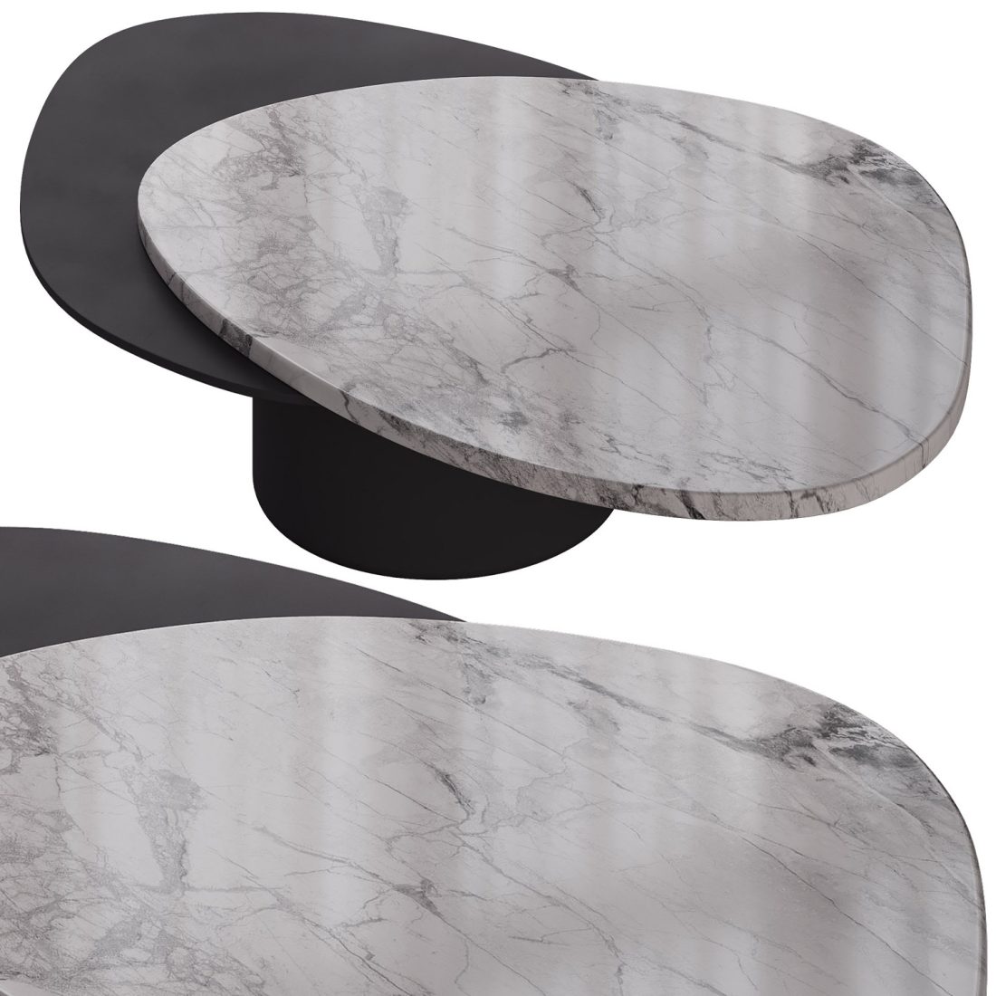 89 Natuzzi Splash Coffee Tables 3D Model for Corona | CGMood