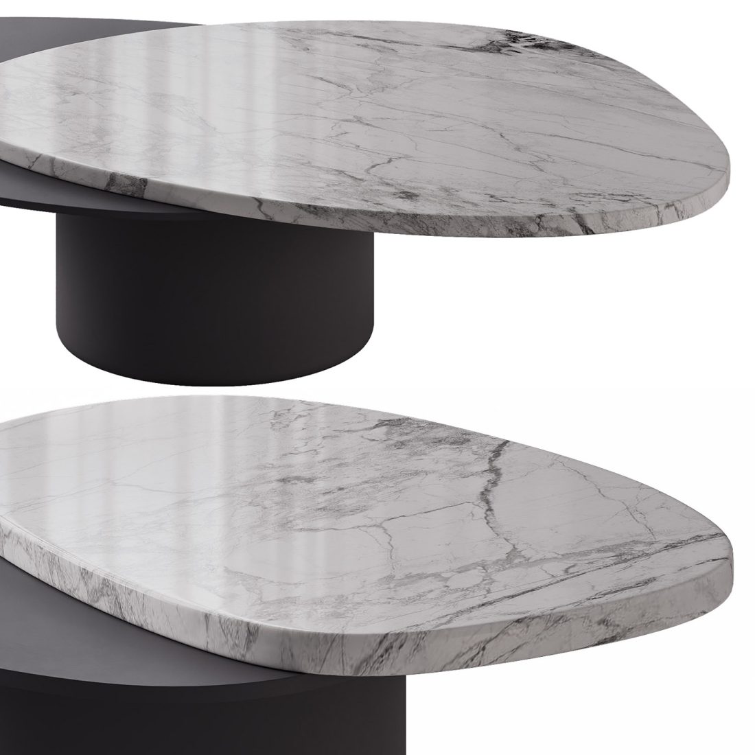 89 Natuzzi Splash Coffee Tables 3D Model for Corona | CGMood