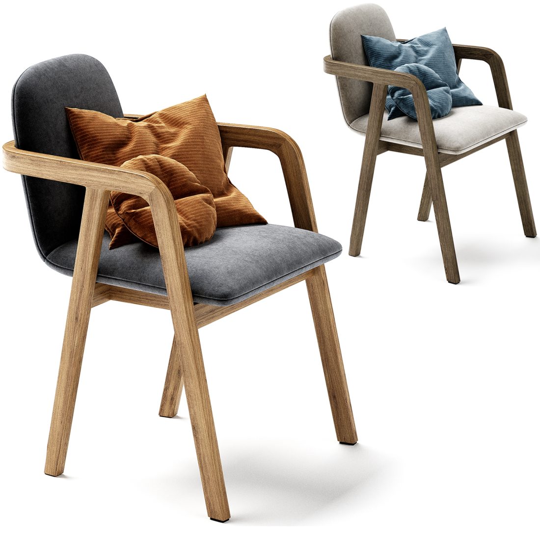 Cru By Passoni Chair 3D Model for Corona | CGMood