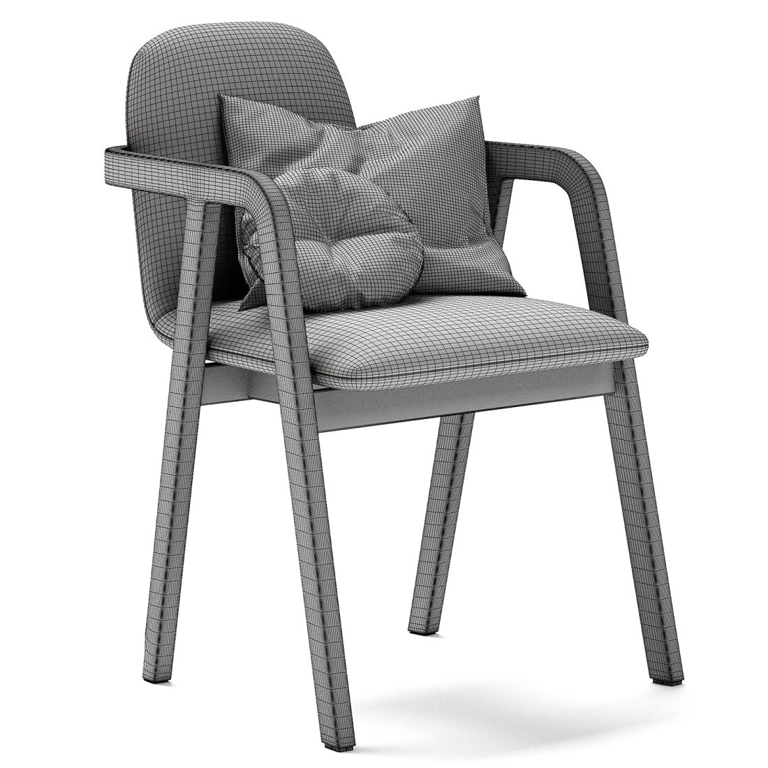 Cru By Passoni Chair 3D Model for Corona | CGMood